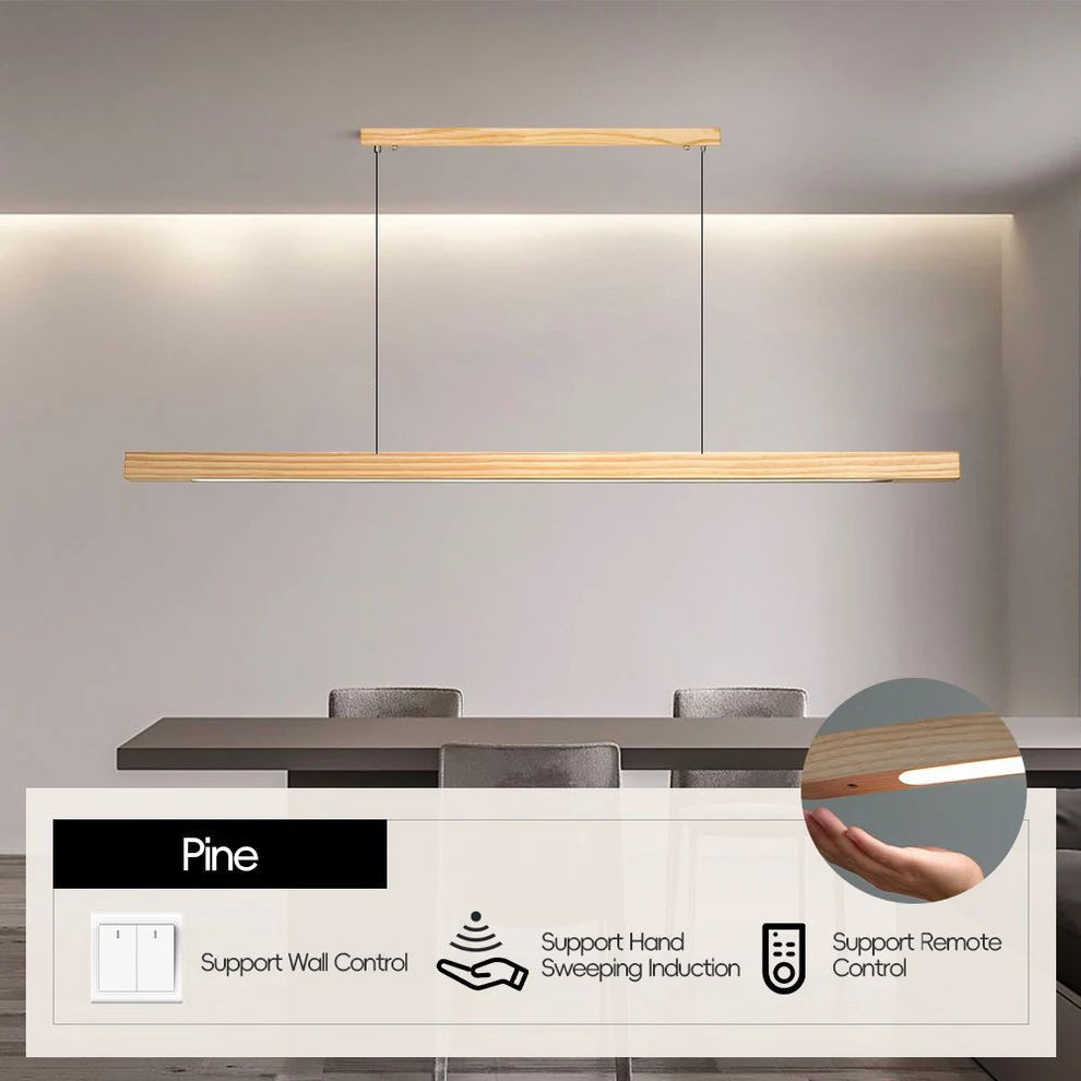 Wood Light Bar (Sensor) – Jusole Lights